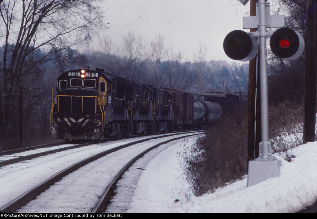 Southbound with P&LE U boats